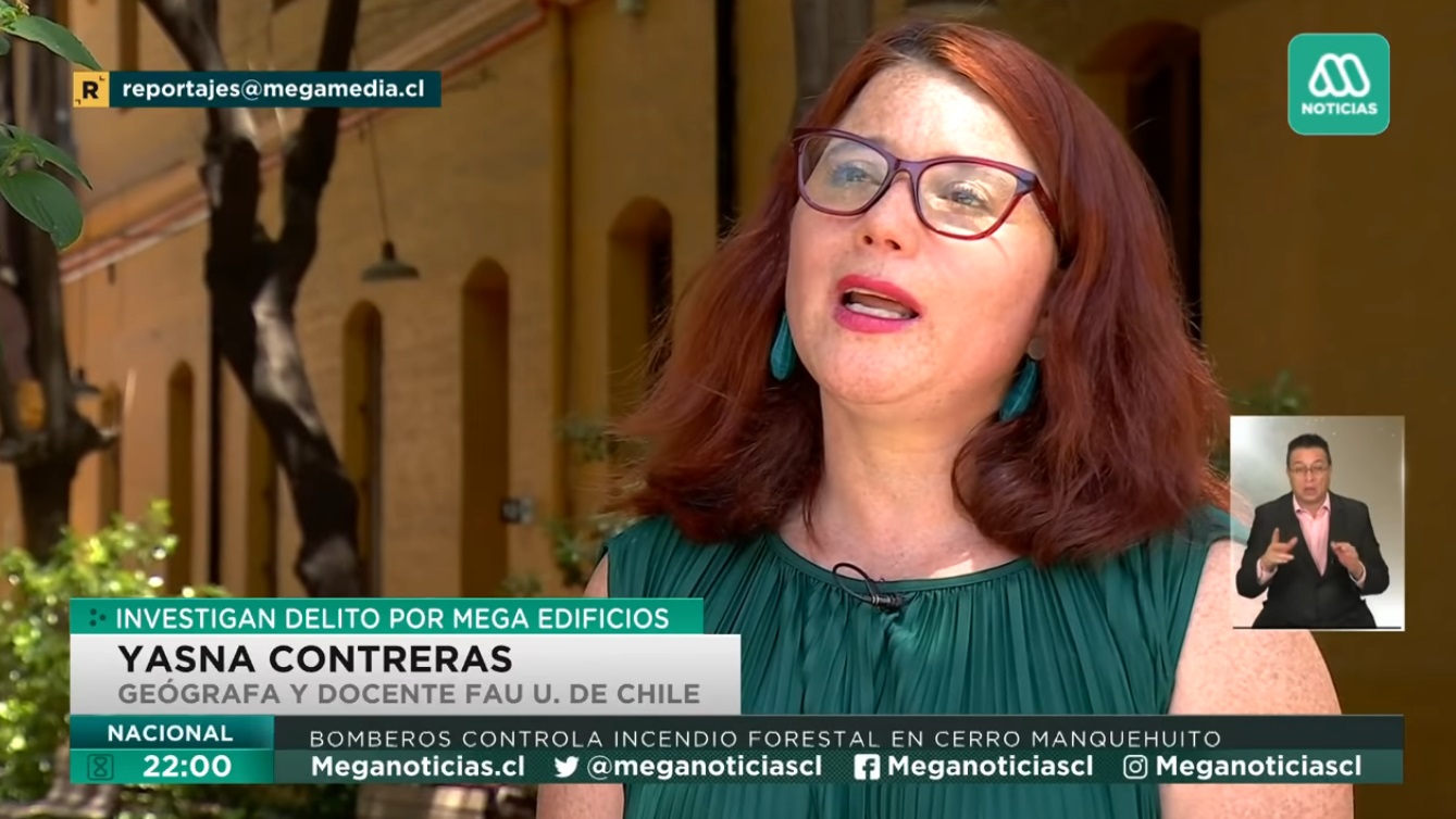 Entrevistan a académica por mega edificios en Estación Central ...